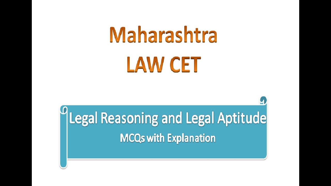 Legal Reasoning Important Questions with Answer and Explanation| MH-LAW ...