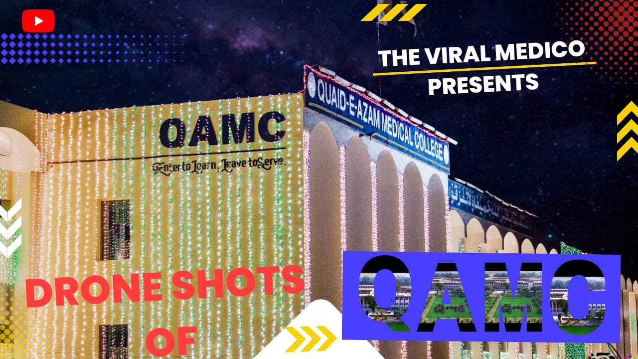 Drone Shot Of QAMC | QAMC Bahawalpur | The Viral Medico - YouTube