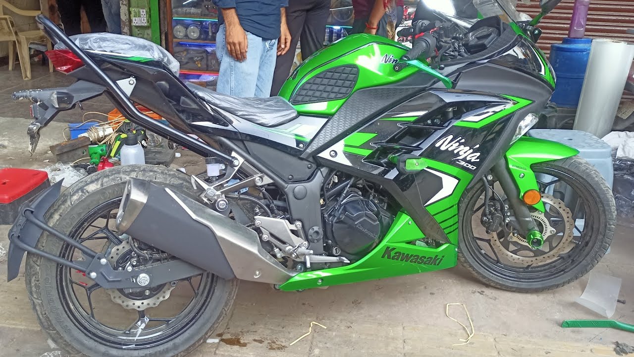 ninja 300 full modified - YouTube