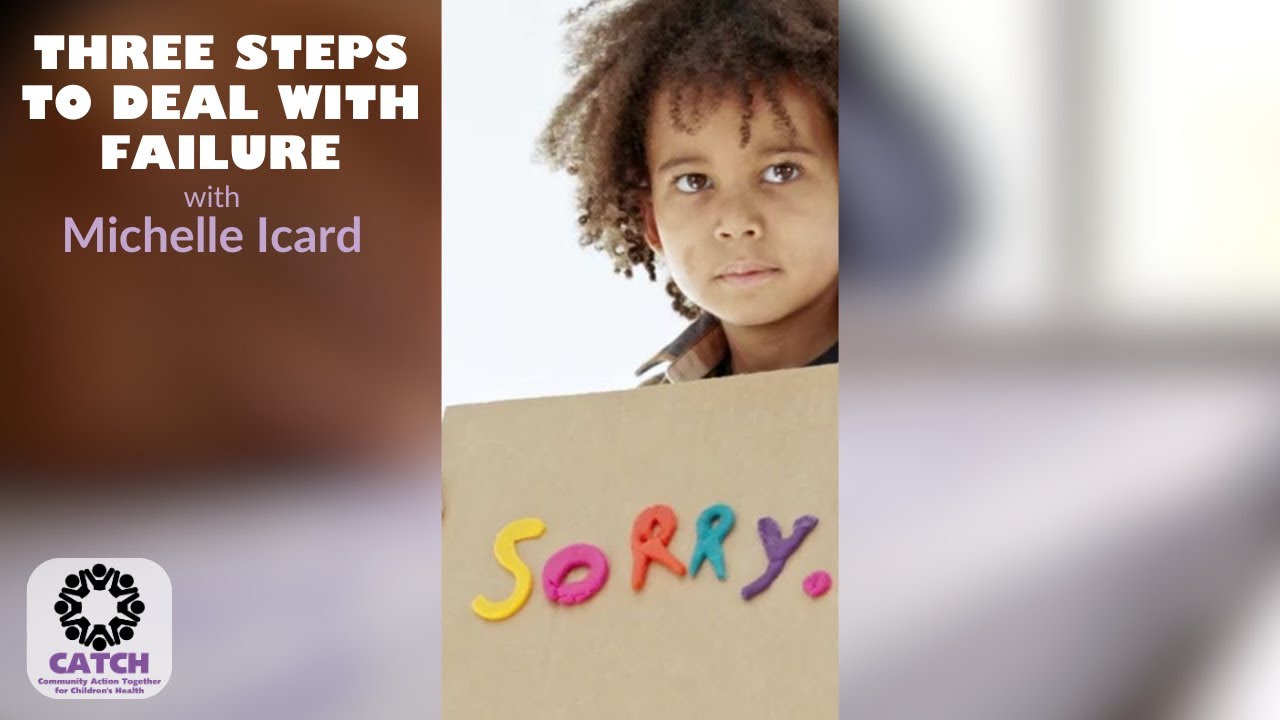 Three steps to take when your child is facing failure | Advice from Michelle Icard - YouTube