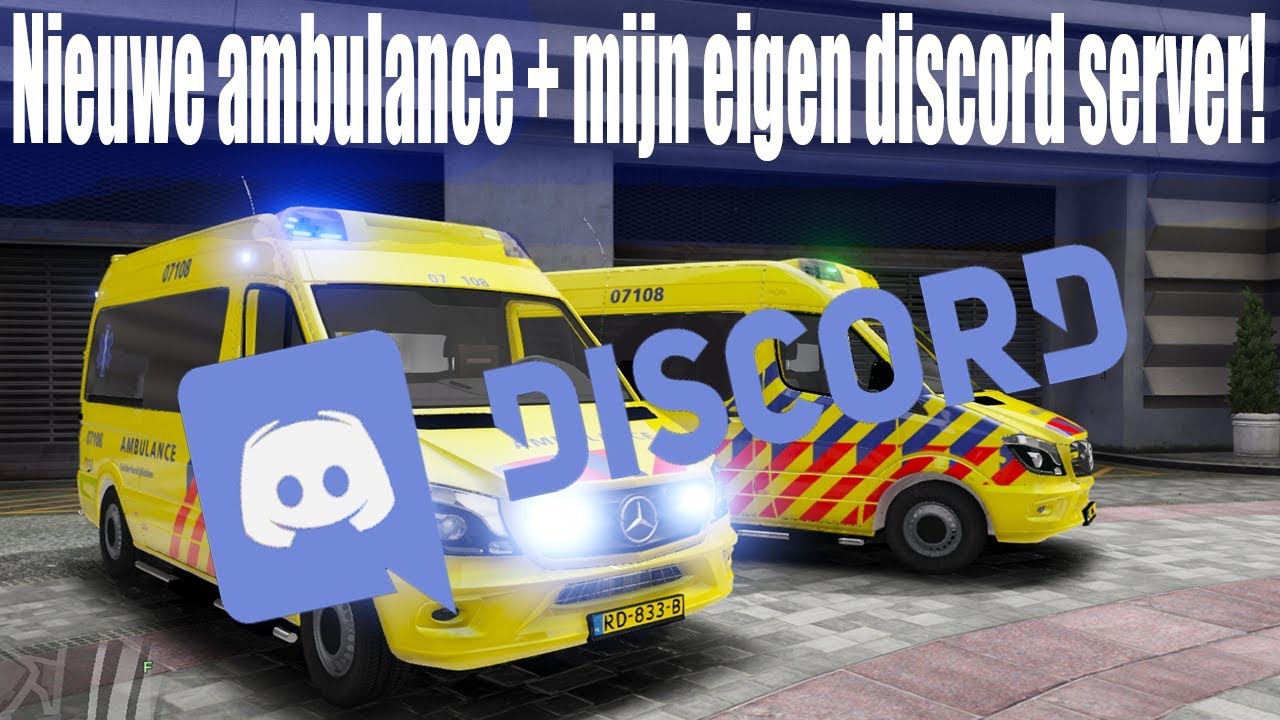 Nieuwe ambulance + mijn eigen discord server?! - YouTube