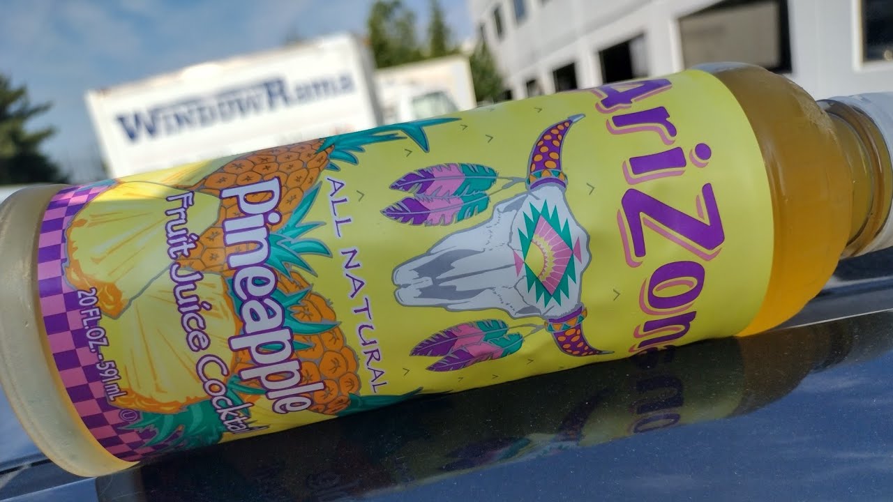 Pineapple by Arizona | Fruit Juice Cocktail | Food / Drink Review - YouTube