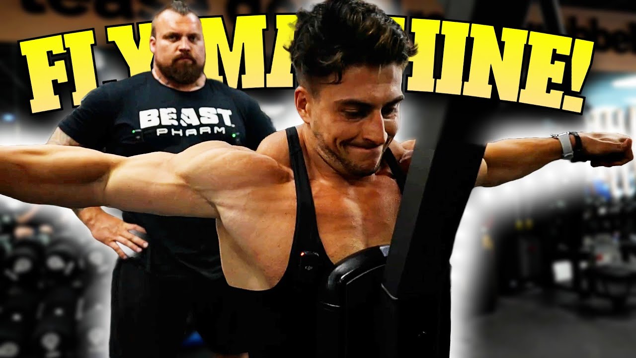 Eddie Hall Johny Münster Fly Machine Gym Session - YouTube