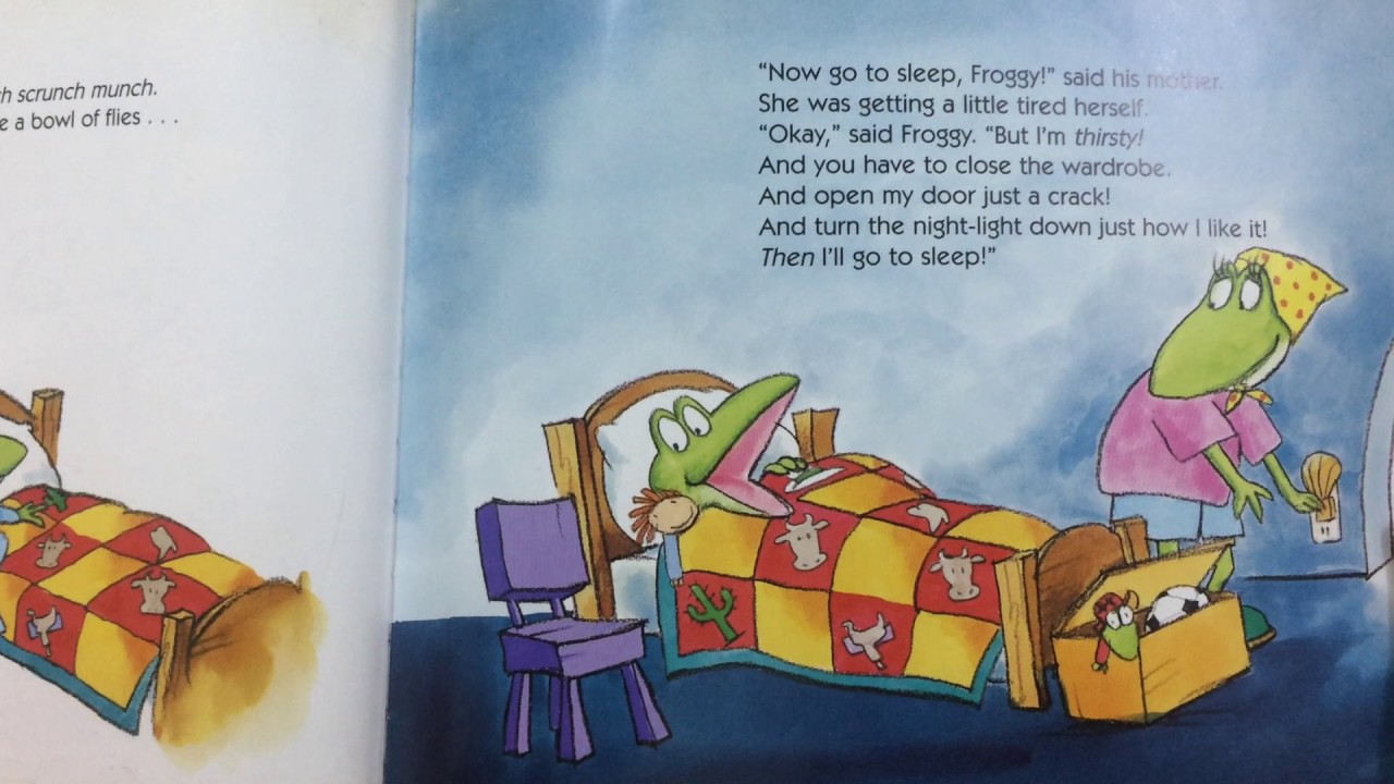 Froggy goes to bed - YouTube