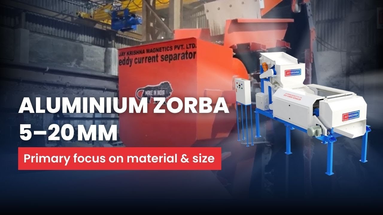 Aluminium Zorba Scrap 5 -20mm - Recycling Plant - YouTube