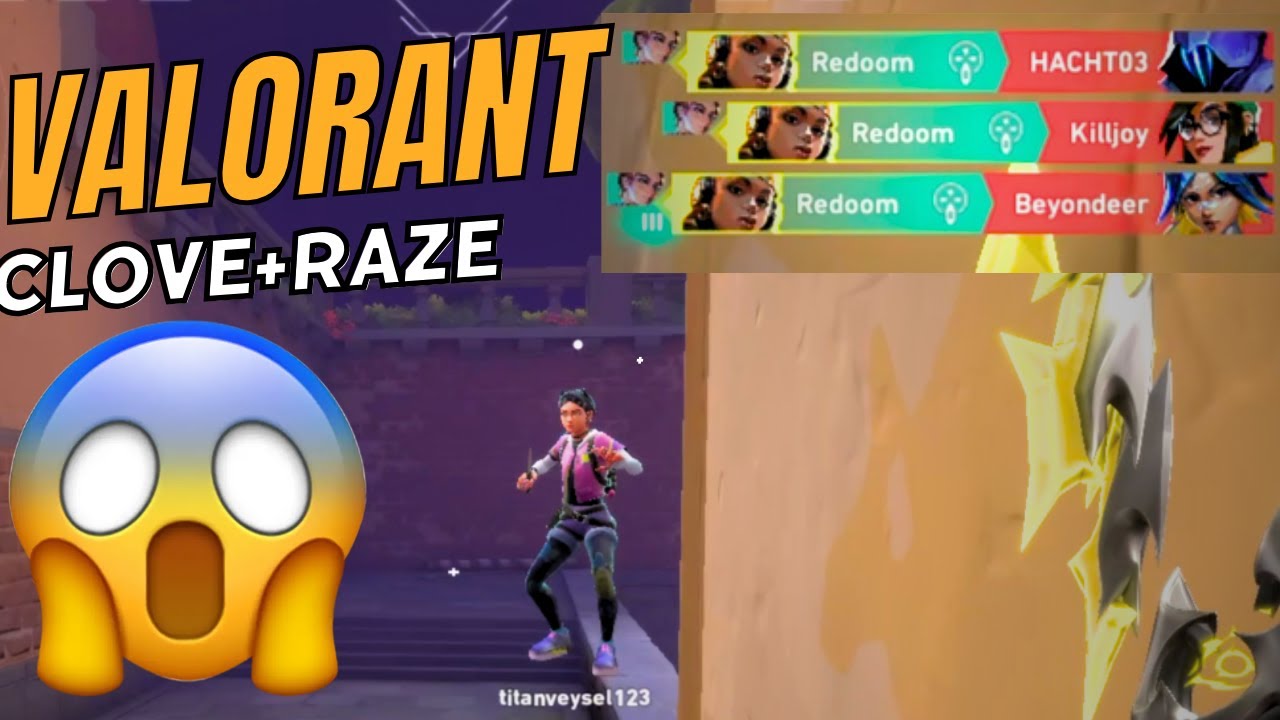 VALORANT/ RAZE MAIN GAMEPLAY ! #valorant - YouTube