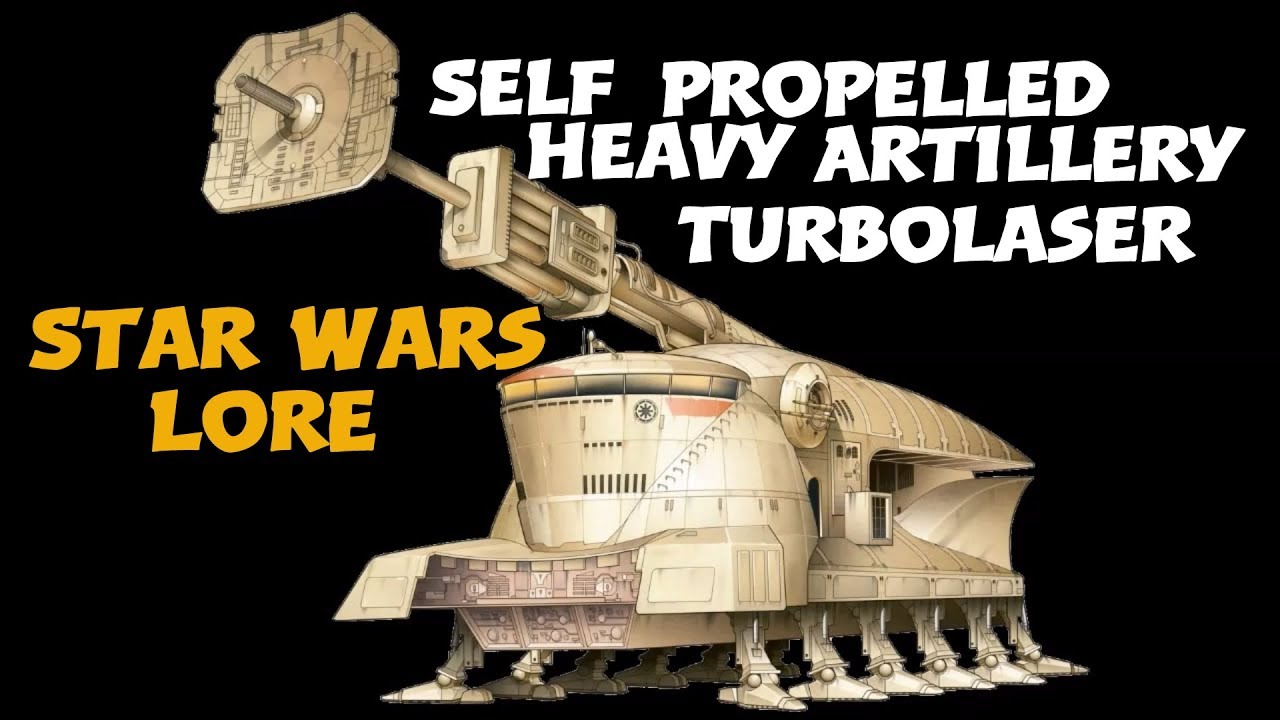 Self Propelled Heavy Artillery Turbolaser / Star Wars Lore - Vehicles ...