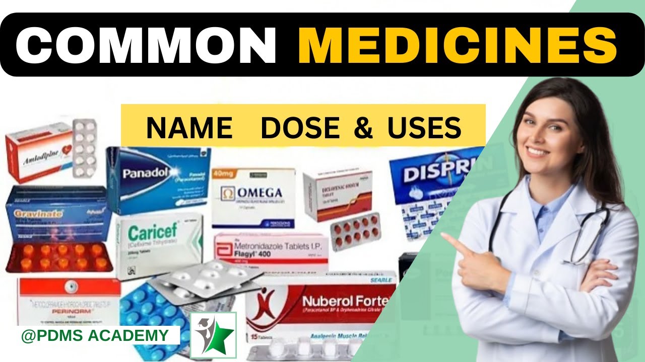 Common Medicines for general medical practice |Medicine Name & Uses # ...