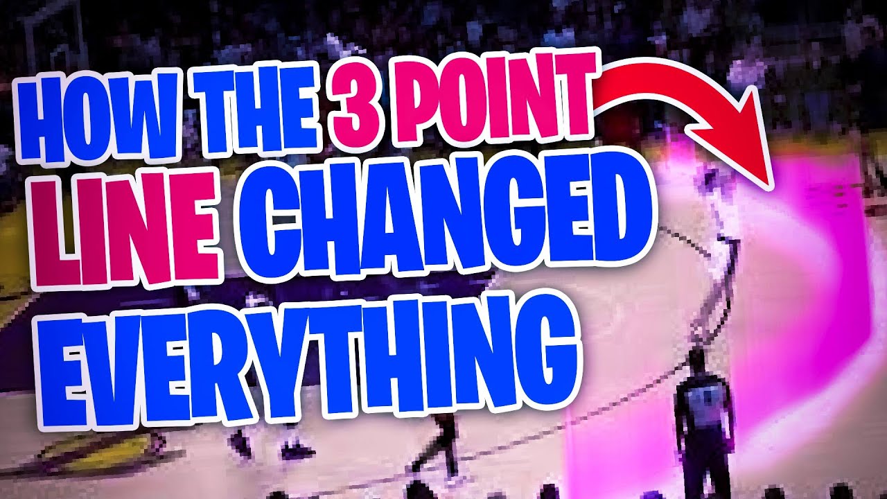 How the Invention of the 3 Point Line Changed Basketball FOREVER! - YouTube
