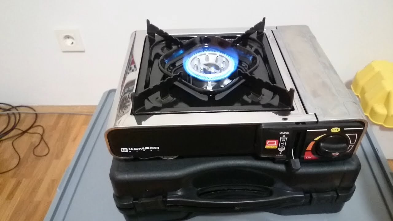 KEMPER XTRA SMART Camping Cooker - YouTube