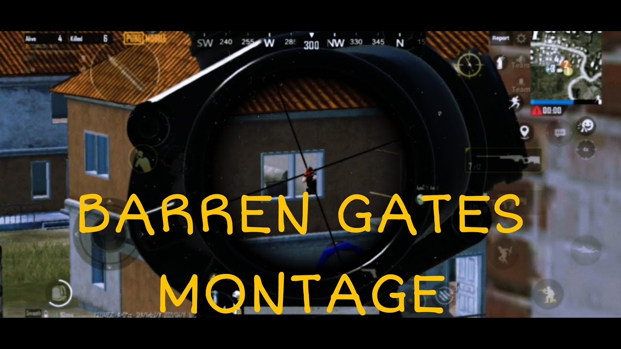 BARREN GATES 🖤 || PUBG MONTAGE || BY TOJ! - YouTube