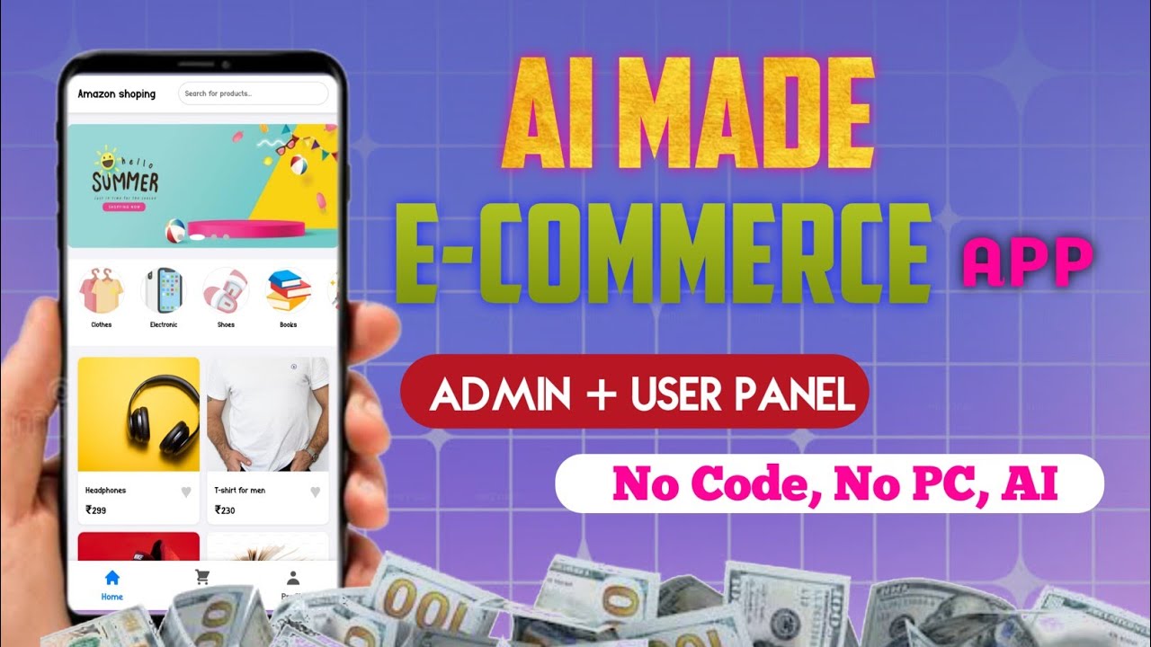 build E-commerce Android App 👑|| Full Tutorial Step by Step #ecommerceapp #chatgpt #aitricker ...