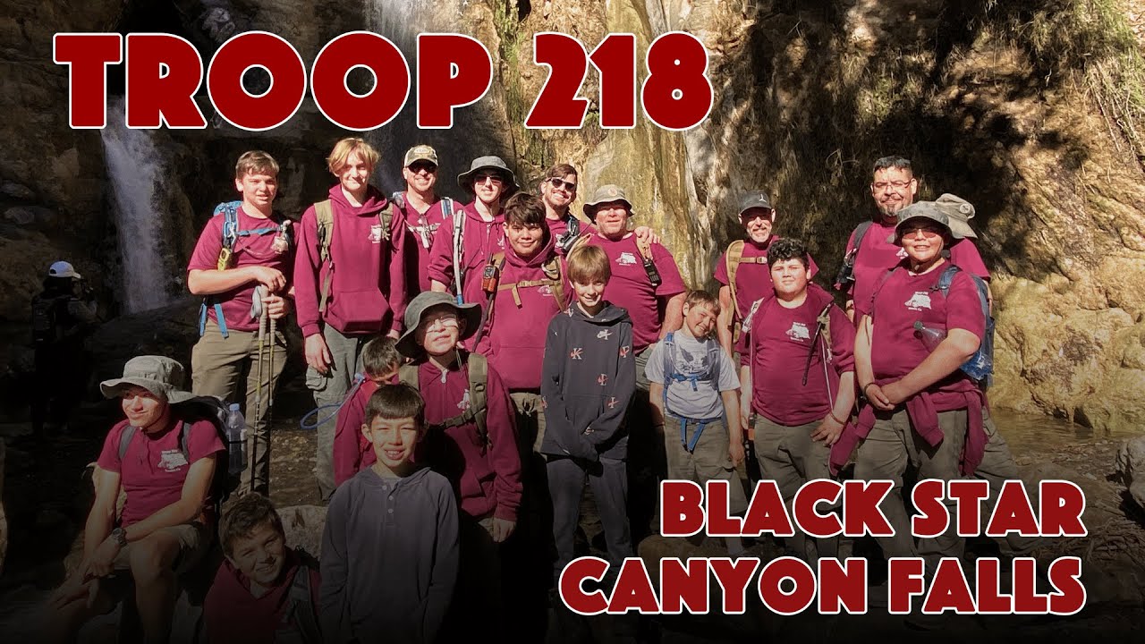 Black Star Canyon Falls Hike - Troop 218 Finds New Friends and ...