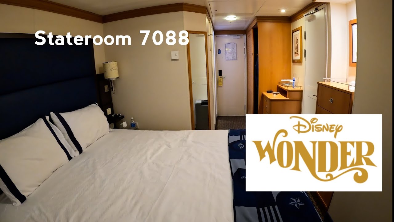 Review of Stateroom 7088 on the Disney Wonder: Deluxe Oceanview ...
