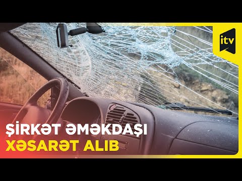 Xocalının Çanaqçı kəndində  avtomobil dərəyə aşıb