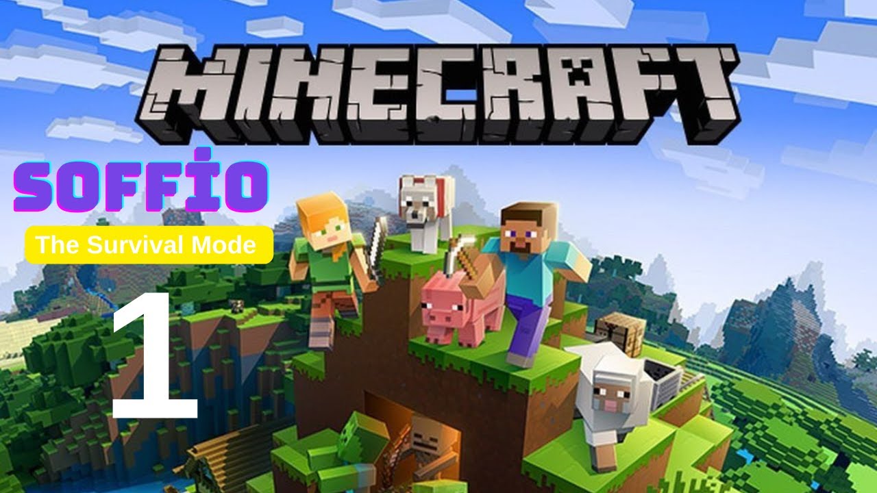 MİNECRAFT JAVA EDİTİON THE SURVİVAL MODE DAY 1 - YouTube