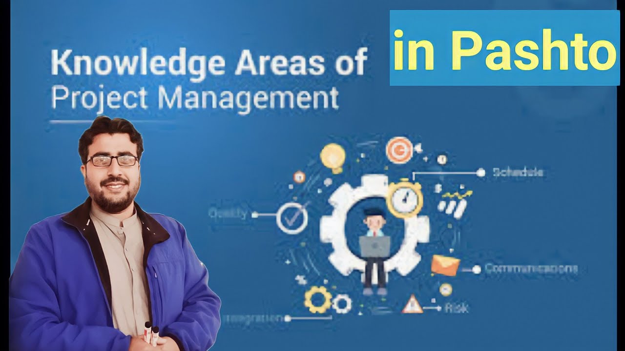 Project management knowledge areas in Pashto - YouTube