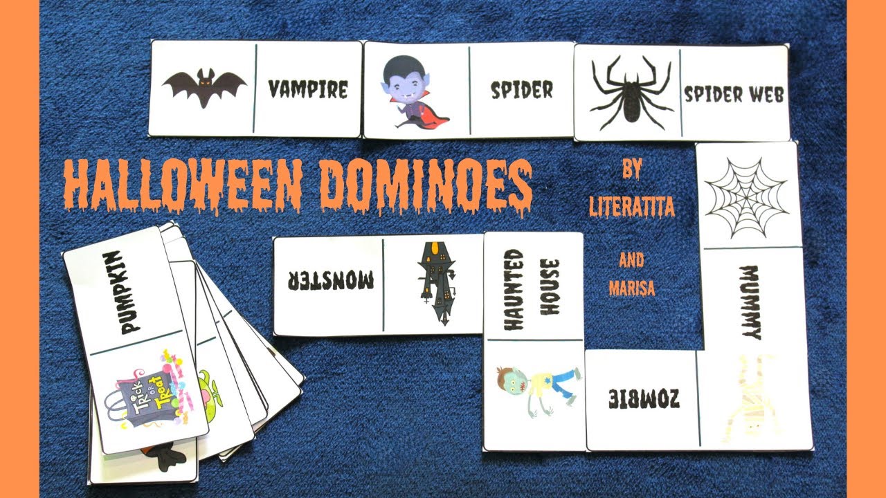 🎃Halloween dominoes👻 - YouTube