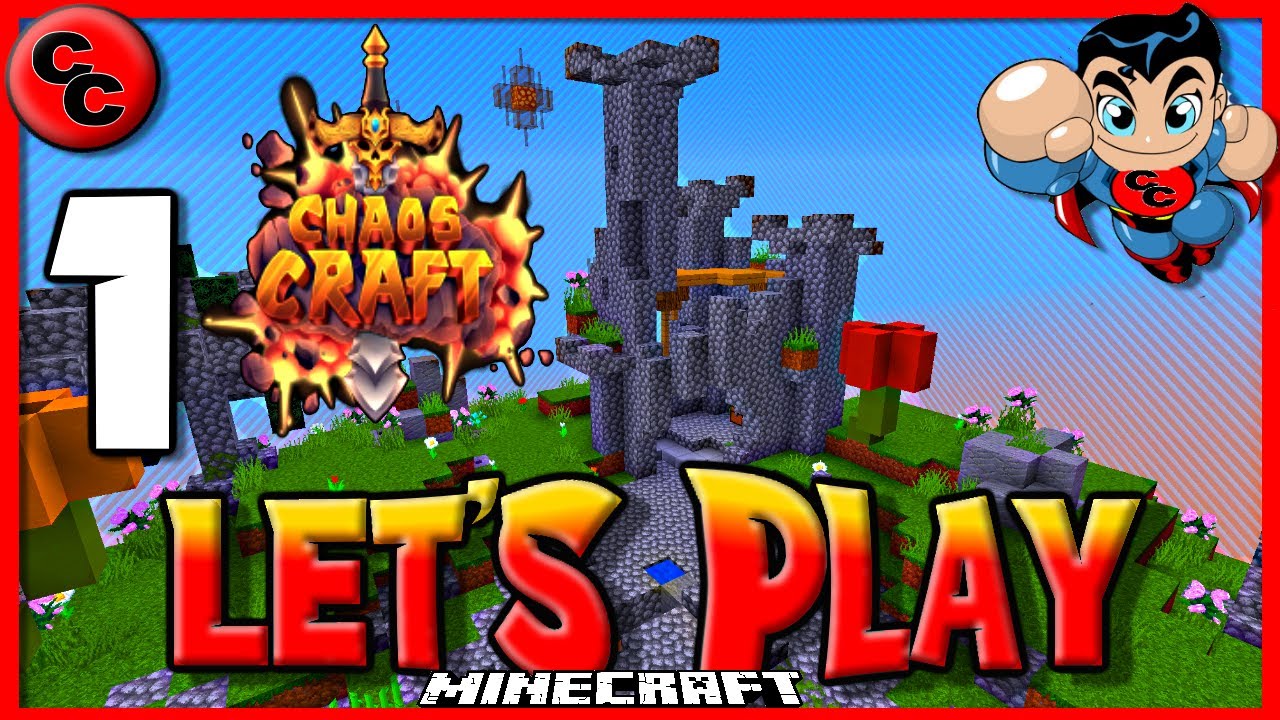 Minecraft: " CHAOSCRAFT Server Lets play Ep 1 WELCOME TO MY ISLAND ...