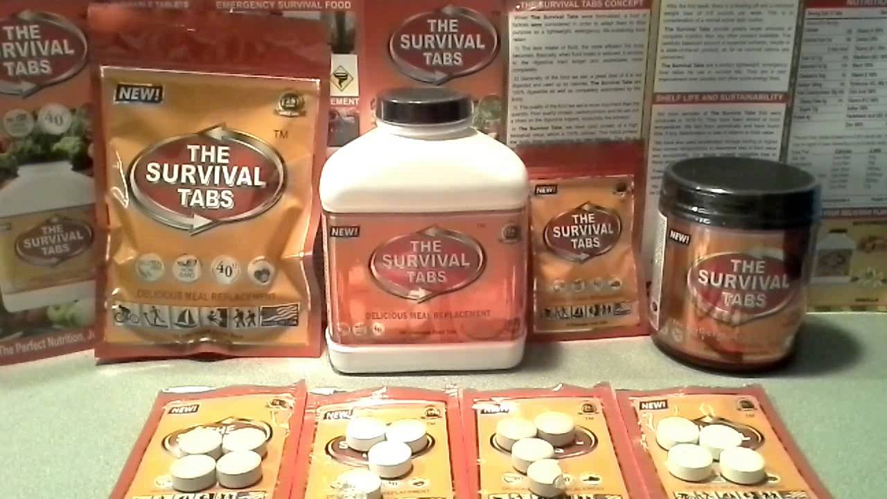 SHTF Food Review The Survival Tabs Emergency Rations - YouTube