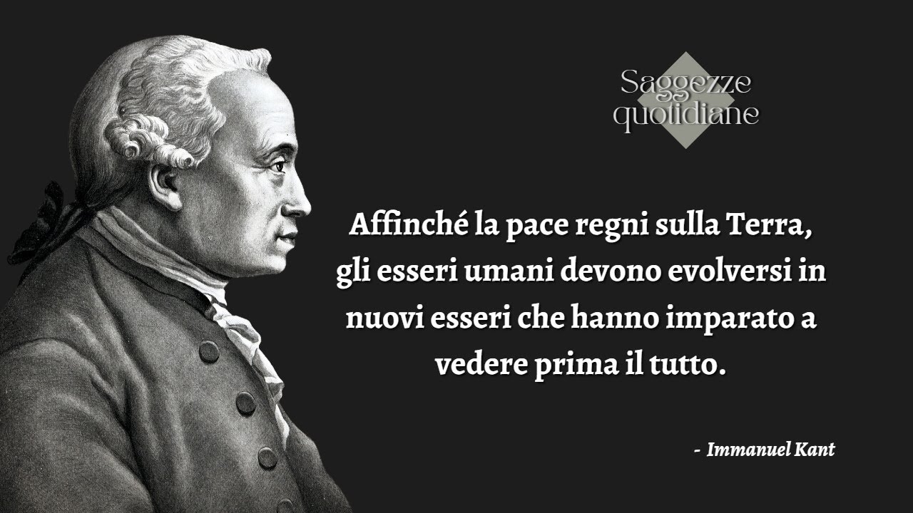 Immanuel Kant - Chiavi di lettura e limiti della ragione [citazioni ...
