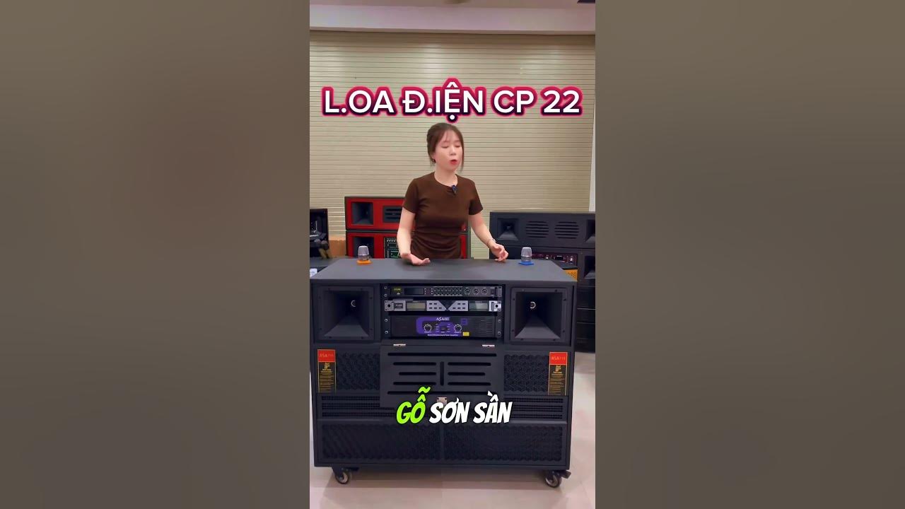 Loa điện CP22. Công suất lớn. ☎️lh: 0968.343.356 nhé #loacongsuatlon #loa #loabass40 - YouTube
