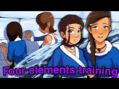 Four Elements Training 0.9.7a|Na rota do amor com Katara #part1 - YouTube