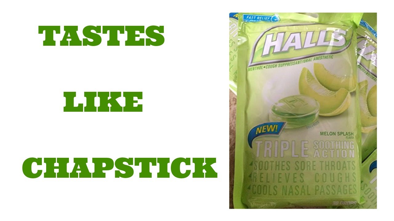 HALLS Melon Splash Cough Drops | Get it OR Forget it?! - YouTube