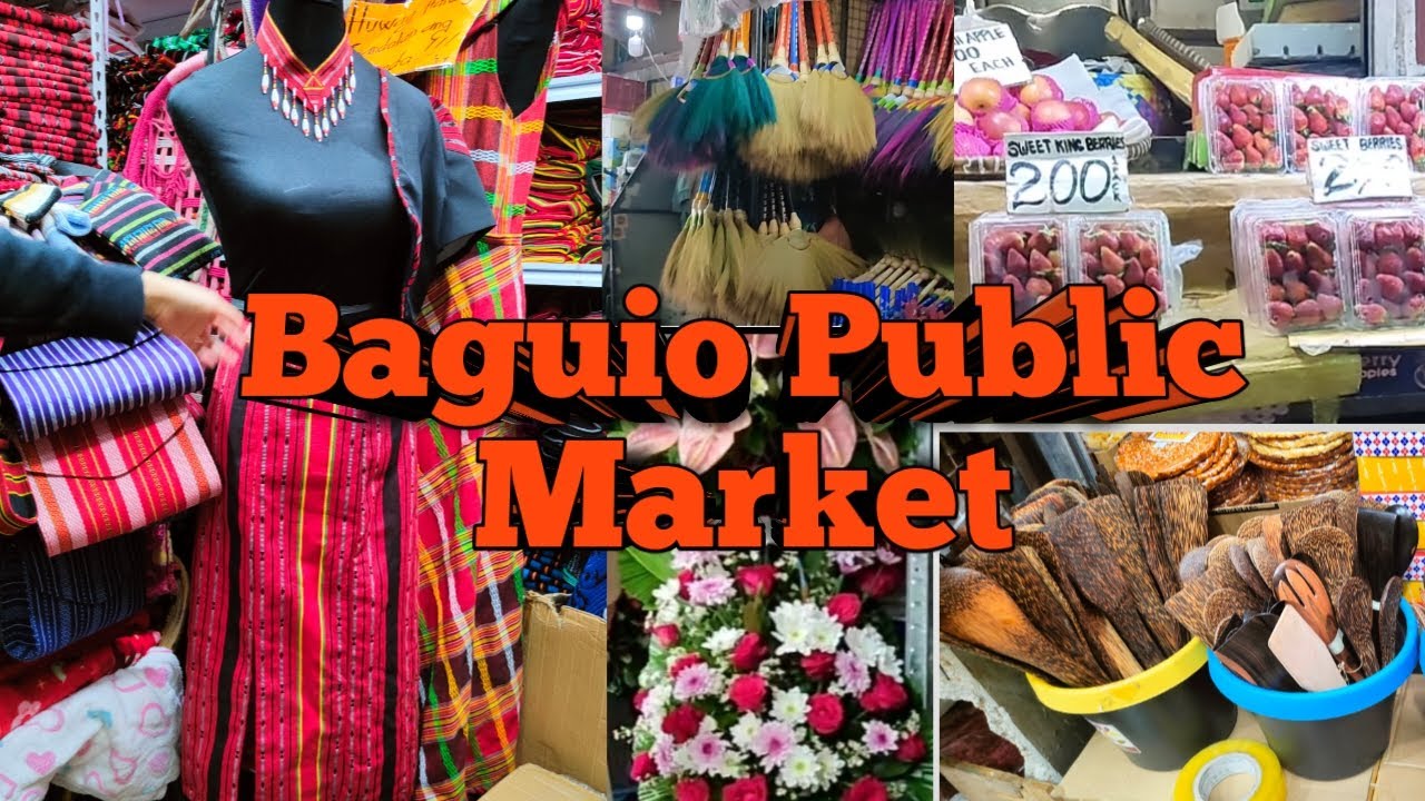 Baguio Market Highlights - YouTube