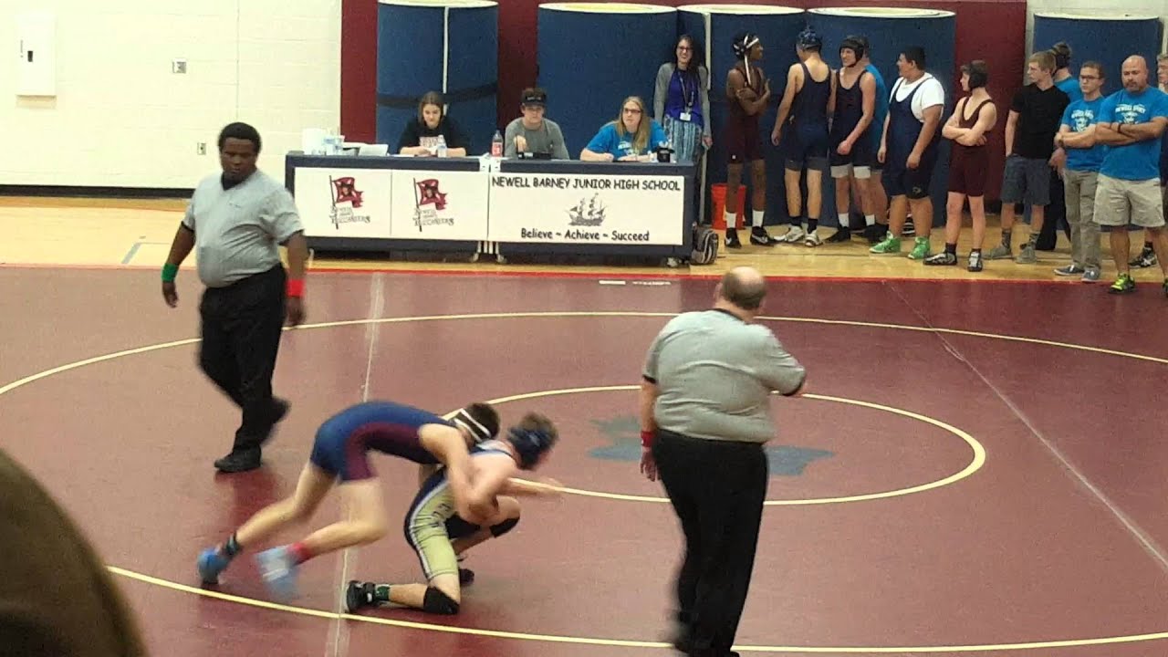Colton vs Casteel wrestling Feb 9 2016 - YouTube
