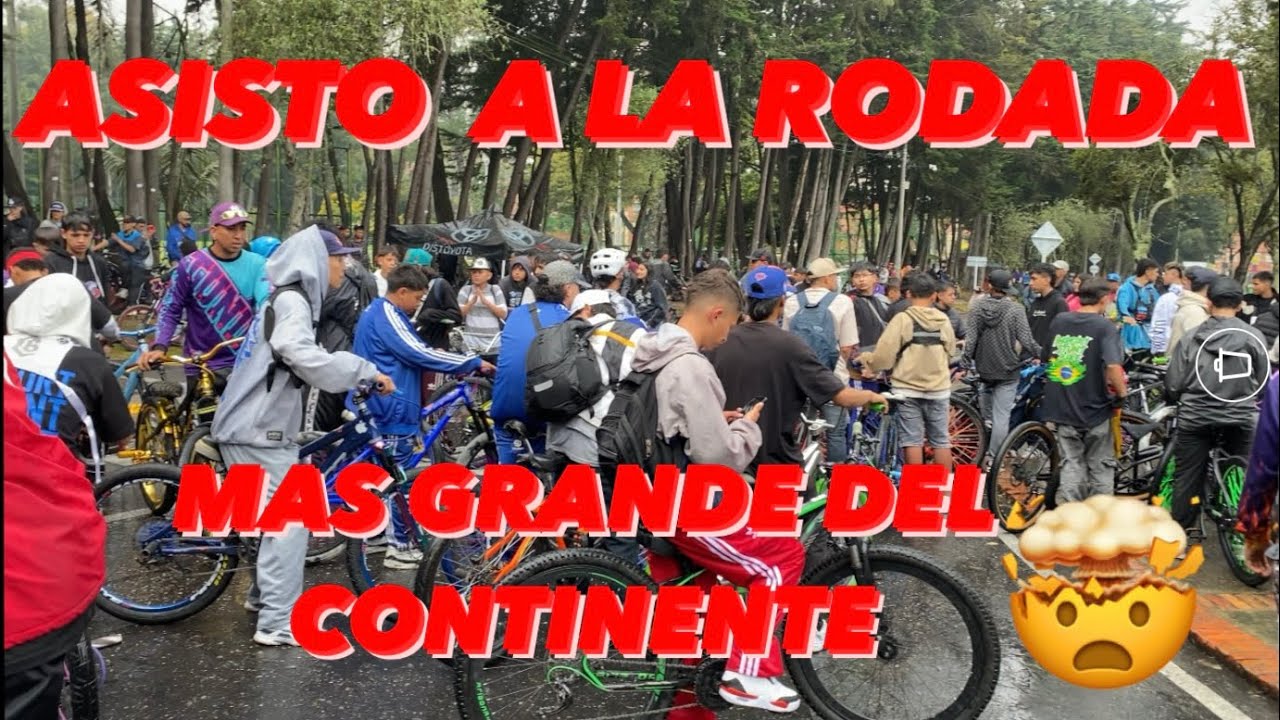 ¡MI PRIMER VIDEO! ⚡️ASI FUE LA RODADA DE ¡Escobar Rider ...