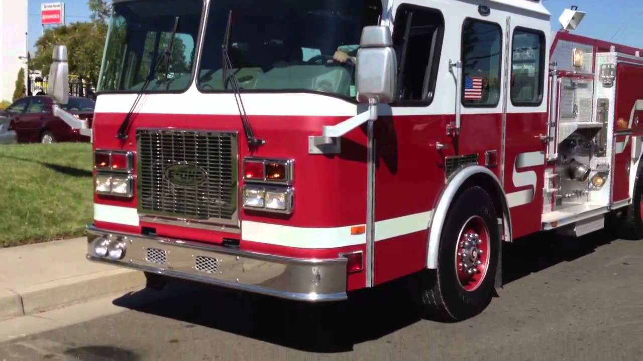 1996 E-One Cyclone TC Fire Pumper for Sale by Truck Site - YouTube