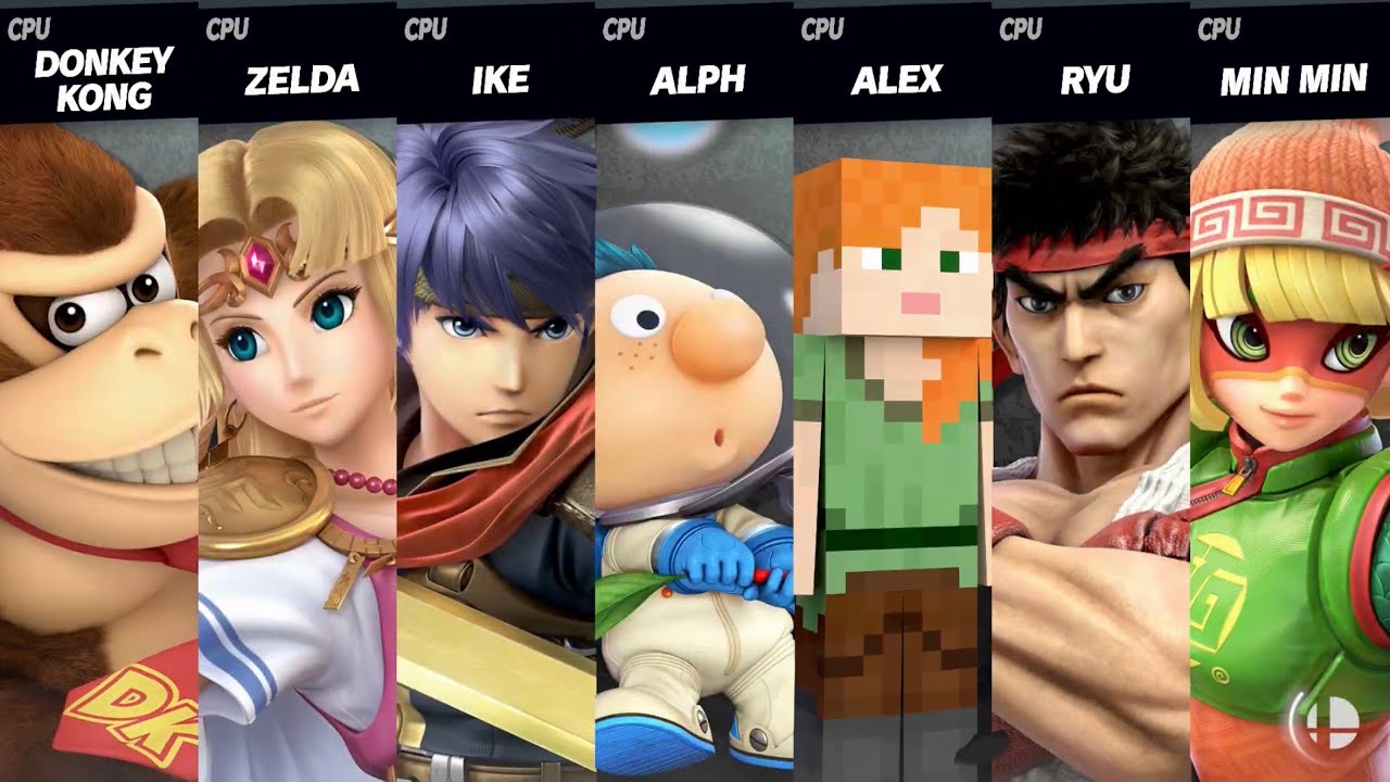 Super Smash Bros. Ultimate - Minecraft World (Omega) - YouTube