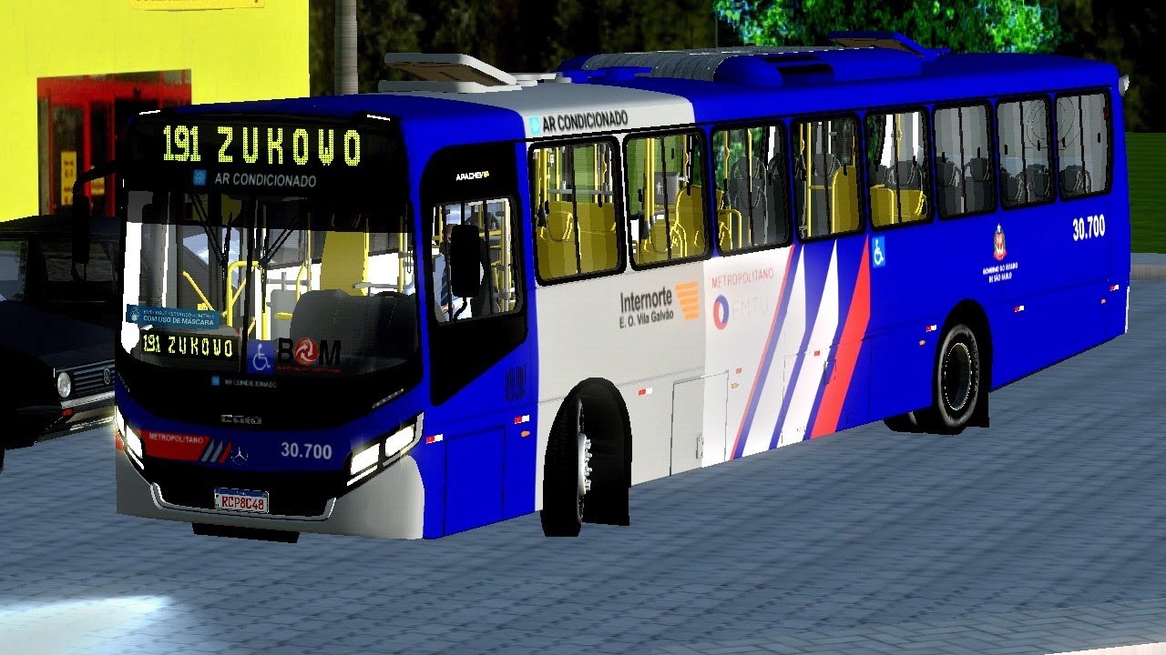 🟢[Proton Bus Simulator] Apache Vip IV OF-1724 • Mapa Podmiejska - YouTube