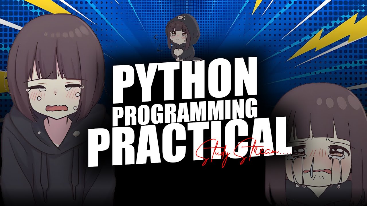 Python Programming Practical Only IMPORTANT PRACTICALS..! | Study Stream cause am Bored | - YouTube