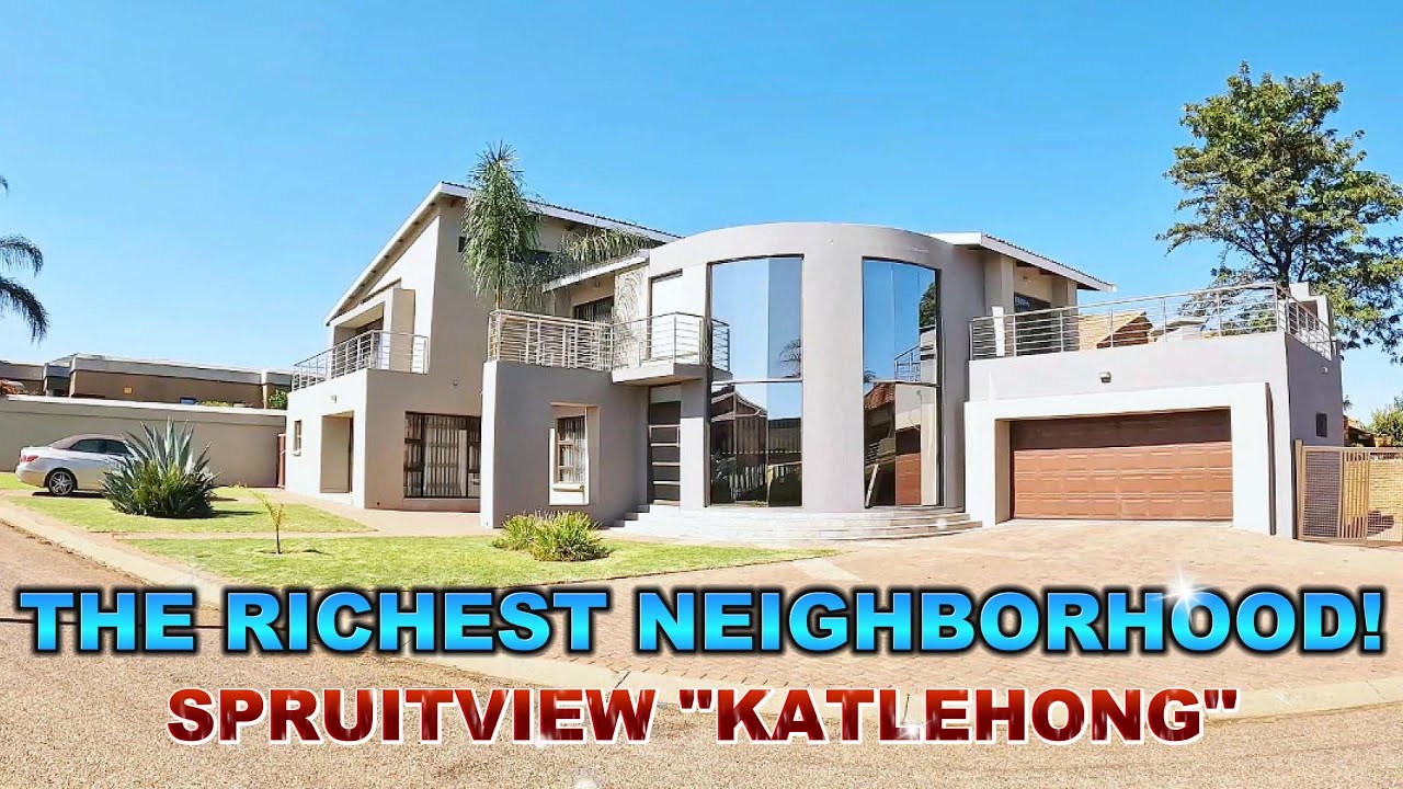EXPENSIVE NEIGHBORHOOD IN KATLEHONG | THE RICH SUBURB "SPRUITVIEW ...