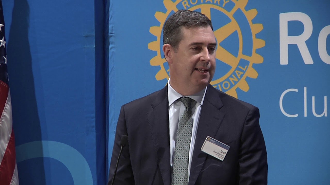 Joel Brennan Speaks at Rotary - Tuesday, January 28th, 2020 - YouTube