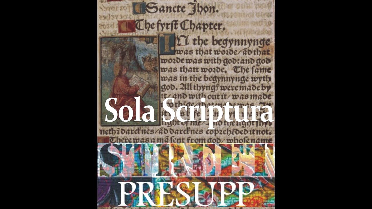 Sola Scriptura means Final Authority - YouTube