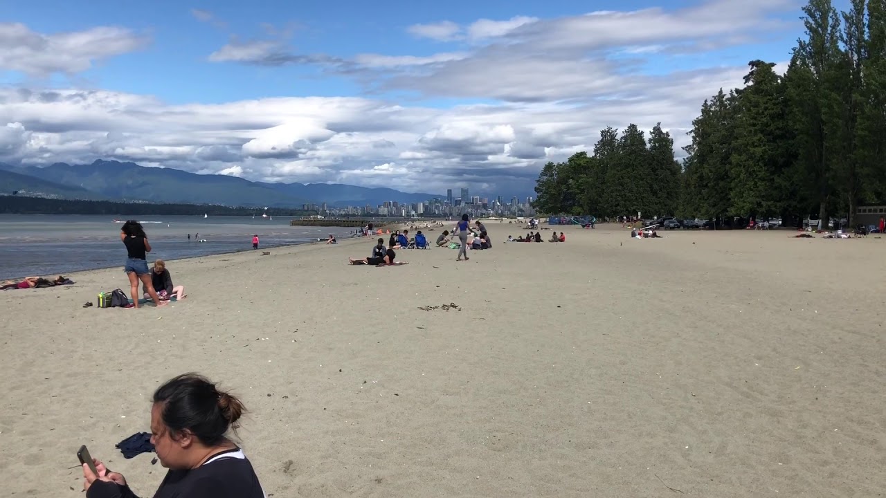 Spanish banks beach Vancouver BC - YouTube