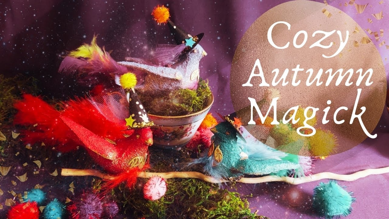 Cozy Autumn Magick: Altar Tour & Studio Peek - YouTube