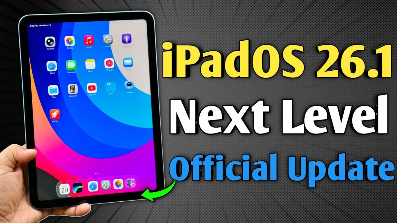 iPadOS 26.1 - This is Next Level - YouTube