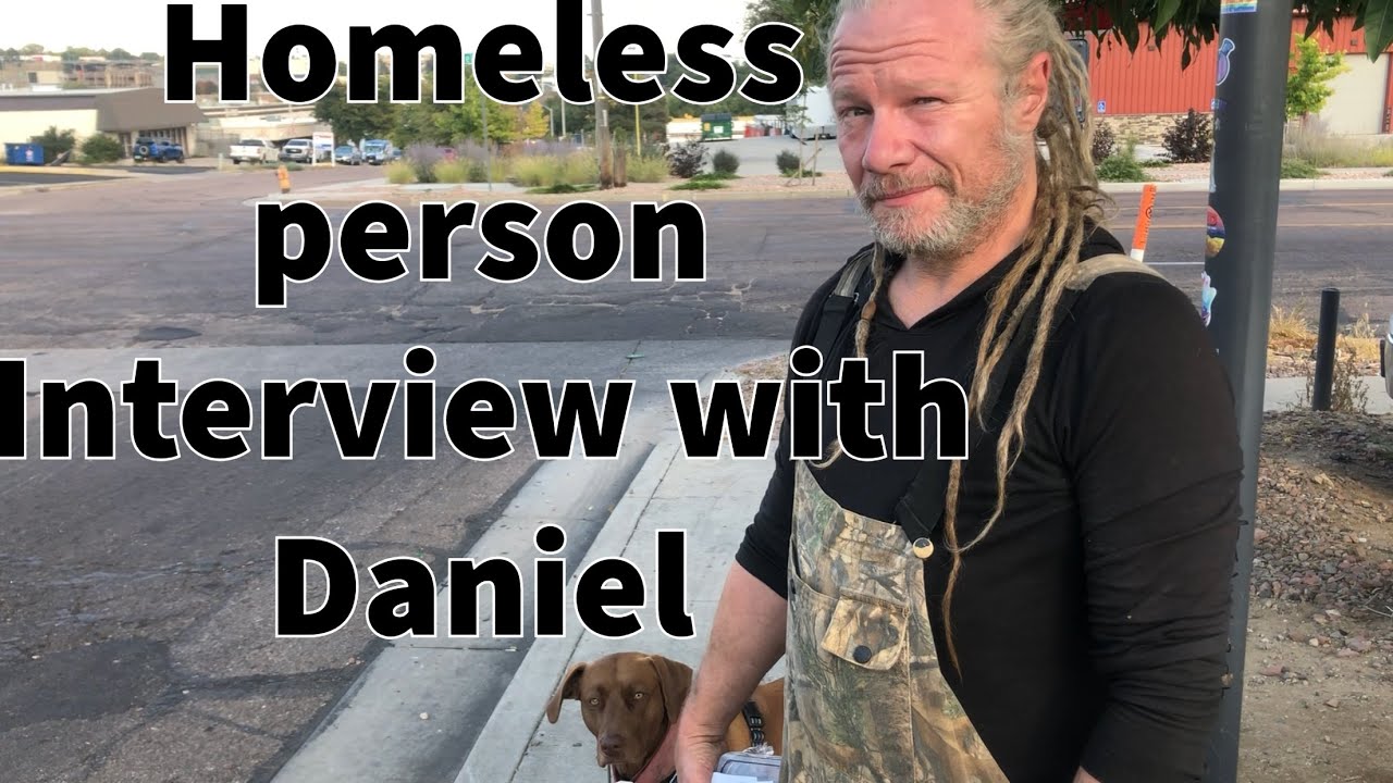 Homeless man interview with Daniel - YouTube