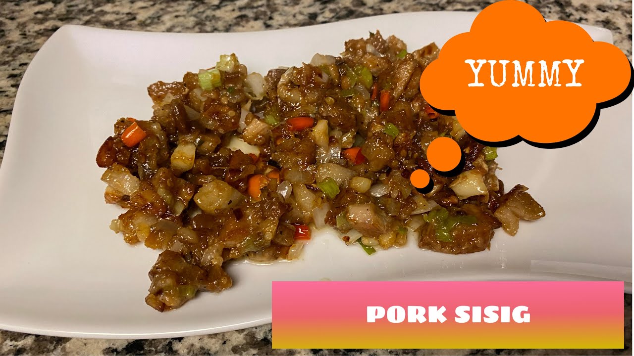 SPICY PORK SISIG 🇺🇸 ️ - YouTube