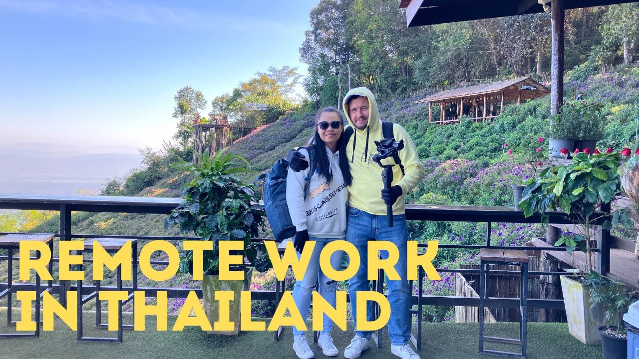 Day in life of a remote programmer in Phuket, Thailand - YouTube