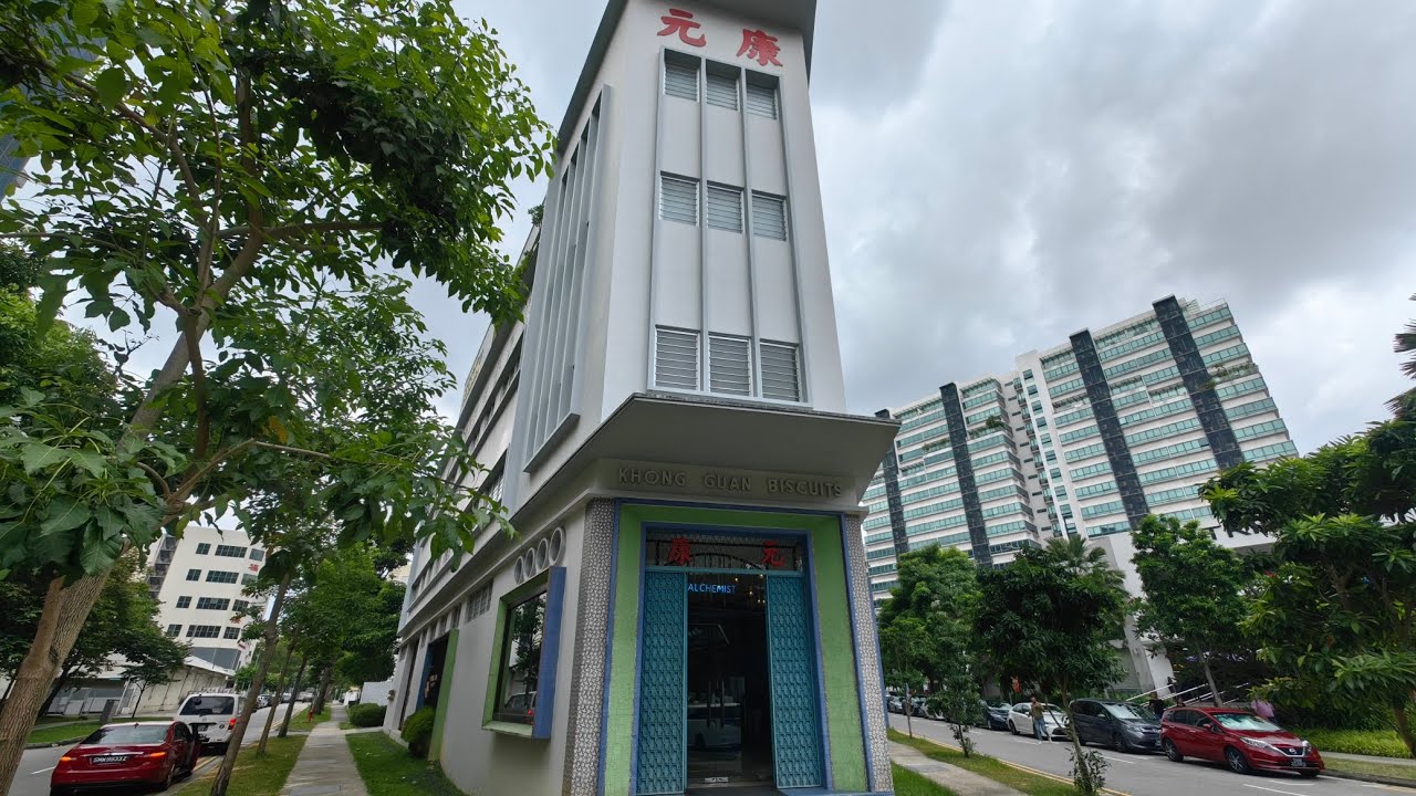 Alchemist cafe in Khong Guan Heritage building at MacTaggart road ...