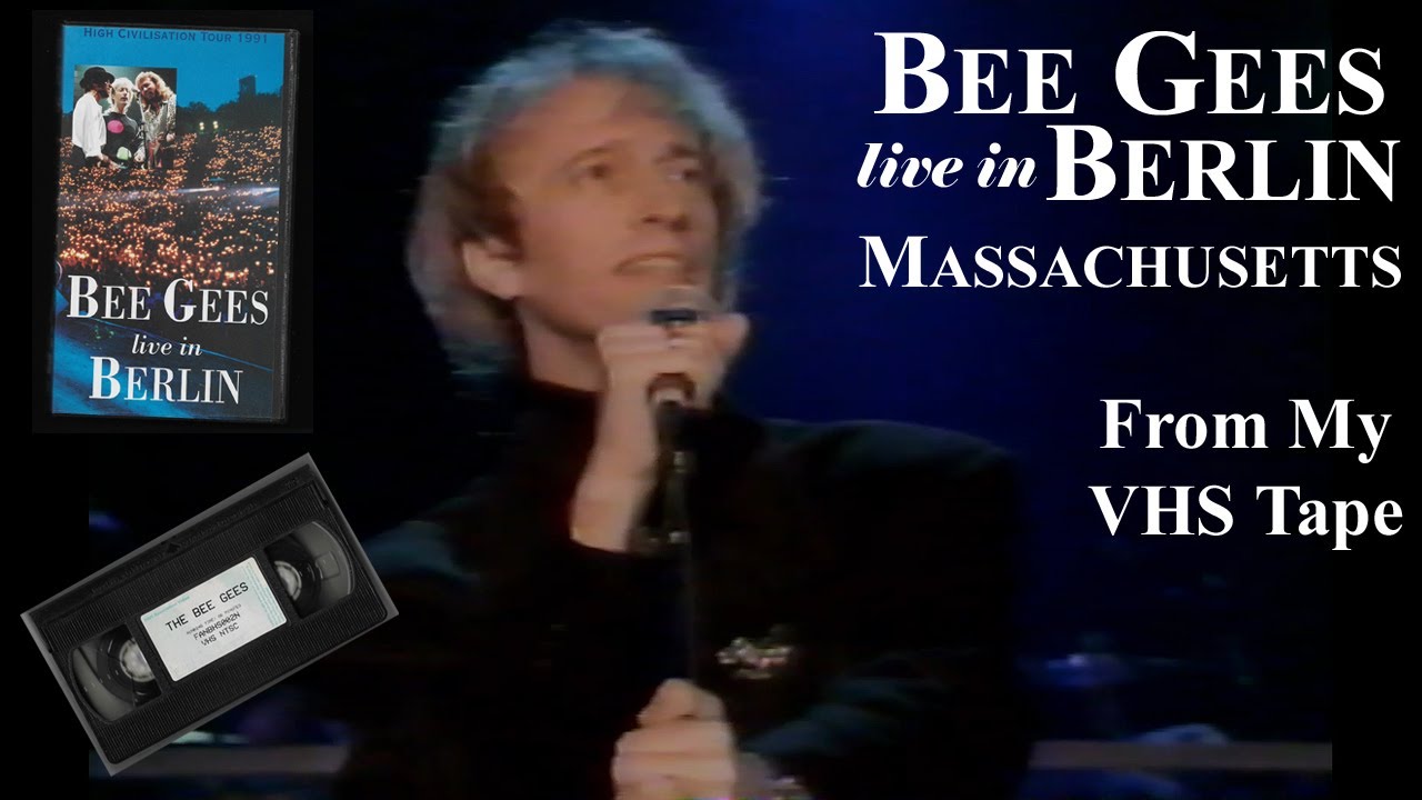 Bee Gees Live in Berlin: Massachusetts with Robin whistling #shorts ...