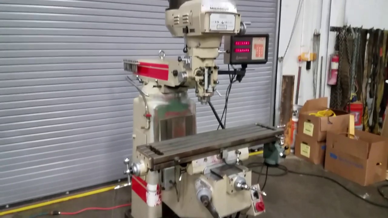 MICROCUT VERTICAL MILLING MACHINE Model 837 - YouTube