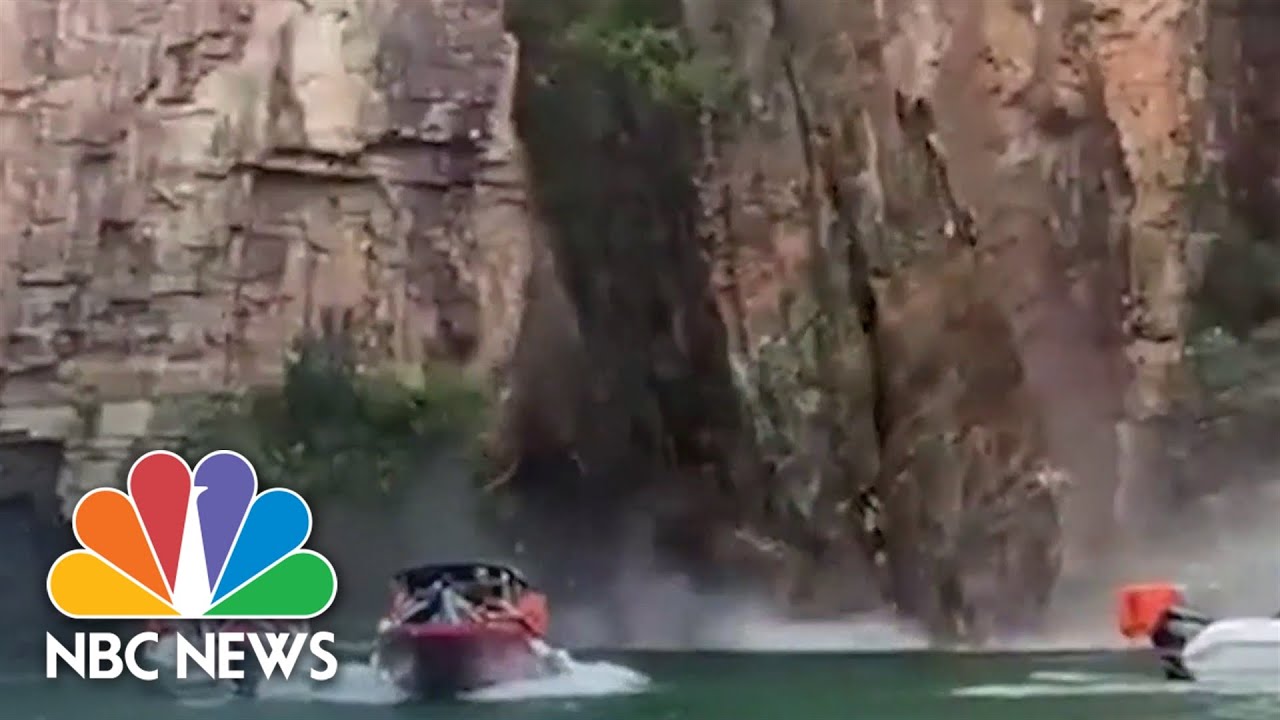 Brazil Cliff Collapse Kills At Least 10 - YouTube