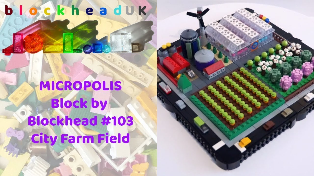 City Farm Field - LEGO Micropolis Block by Blockhead #103 - YouTube