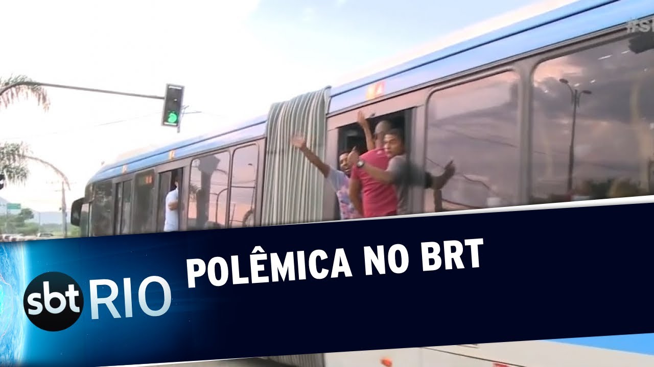 BRT fica lotado em estação na qual coletivo capotou - YouTube